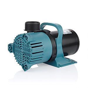 Alpine Corporation 3000 GPH Vortex Energy-Saving Pump for Ponds, Fountains, Waterfalls, and Water Circulation