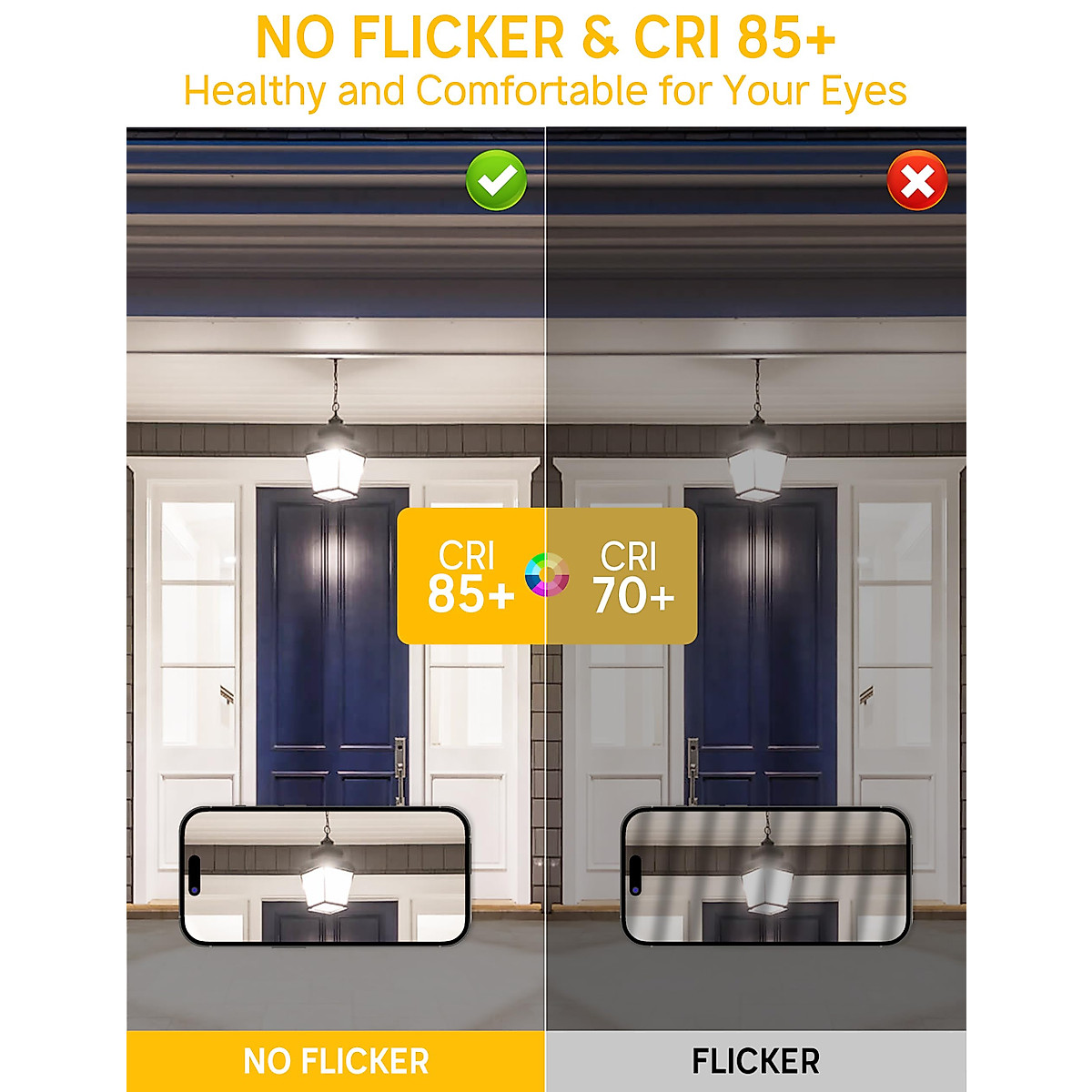 200-250 Watt Equivalent LED Light Bulb, A21 Super Bright LED Light Bulbs 25W, High Output 2800 Lumens, E26 Daylight White 5000K for Home, Office, Store, Garage, Warehouse, Garden, 2-Pack