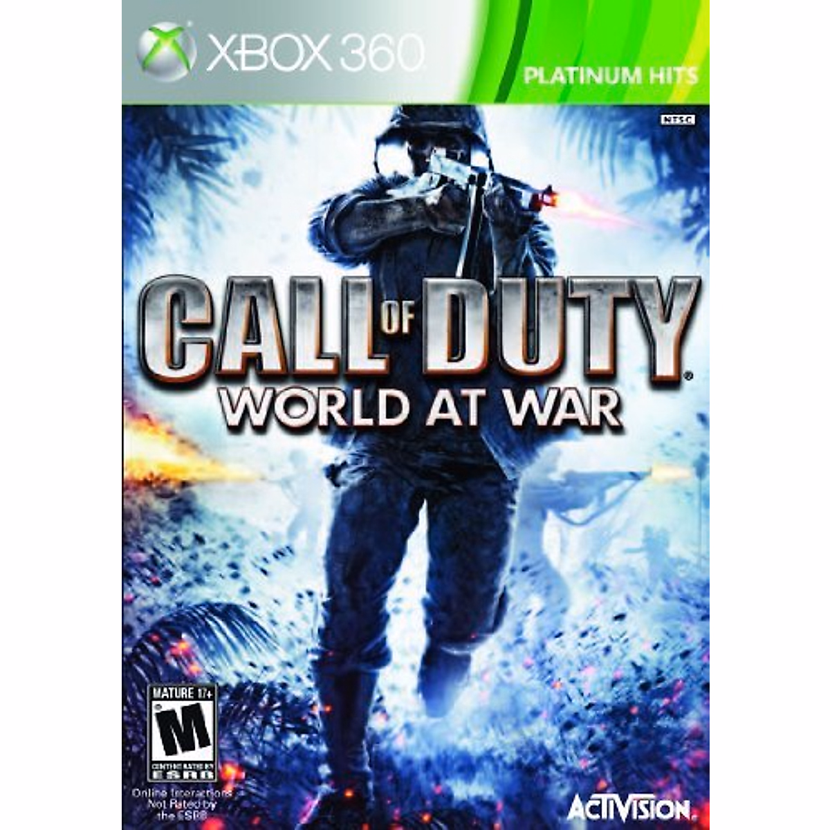 Call of Duty: World at War Platinum Hits - Xbox 360 (Renewed)