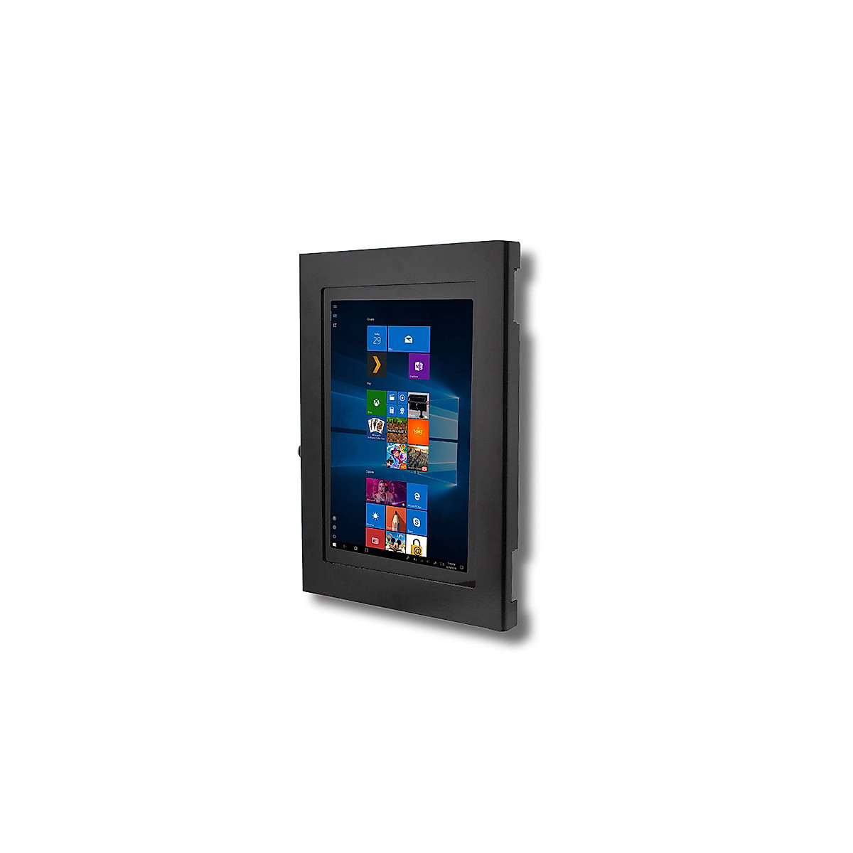 TABcare Locking Anti-Theft Metal Case for Dell Latitude 7200 7210 2-in-1 for Kiosk, POS, Store, Show Display, Time Clock (Latitude 7200/7210, Black)
