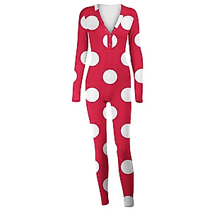 Your Orders Placed Women's Sexy Bodycon Jumpsuit Women's Sexy Functional Buttoned Flap Adults Pajamas One Piece Sleepwear Long Sleeve Shorts Jumpsuit Bodycon Rompers Fall Clothes for Women 2023