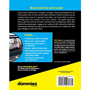 Zoom For Dummies (For Dummies (Computer/Tech))