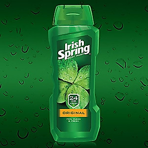 Irish Spring Body Wash, Original, 18 Fl Oz (Pack of 6)
