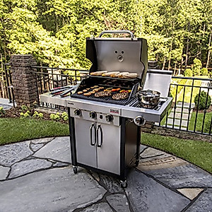 Char-Broil Signature TRU-Infrared 420 3-Burner Cabinet Liquid Propane Gas Grill