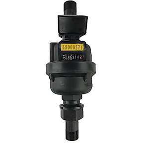 DAE PVM-75 Positive Displacement, Plastic Water Meter, 3/4” NPT Couplings, Measuring in Gallon…