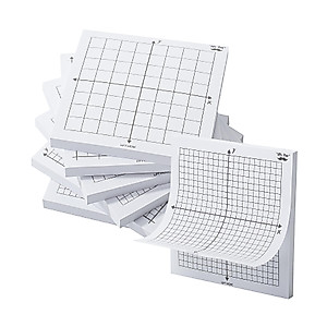 Mr. Pen- Graph Paper Sticky Notes, 6 Pads, 3x3 Inch, Graph Sticky Notes, Math Graph Paper, Graphing Sticky Notes, Grid Sticky Notes, Grid Notepad, Mini Graph Paper