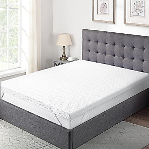 HARNY 3 Inch Gel Memory Foam Mattress Topper Queen Size, Cooling Bed Topper for Comfort Body Support & Pressure Relief with Removable Breathable Soft Cover, CertiPUR-US Certified