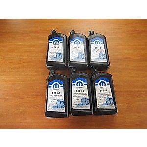 Mopar Six Quarts of Automatic Transmission Fluid + 4 New OEM