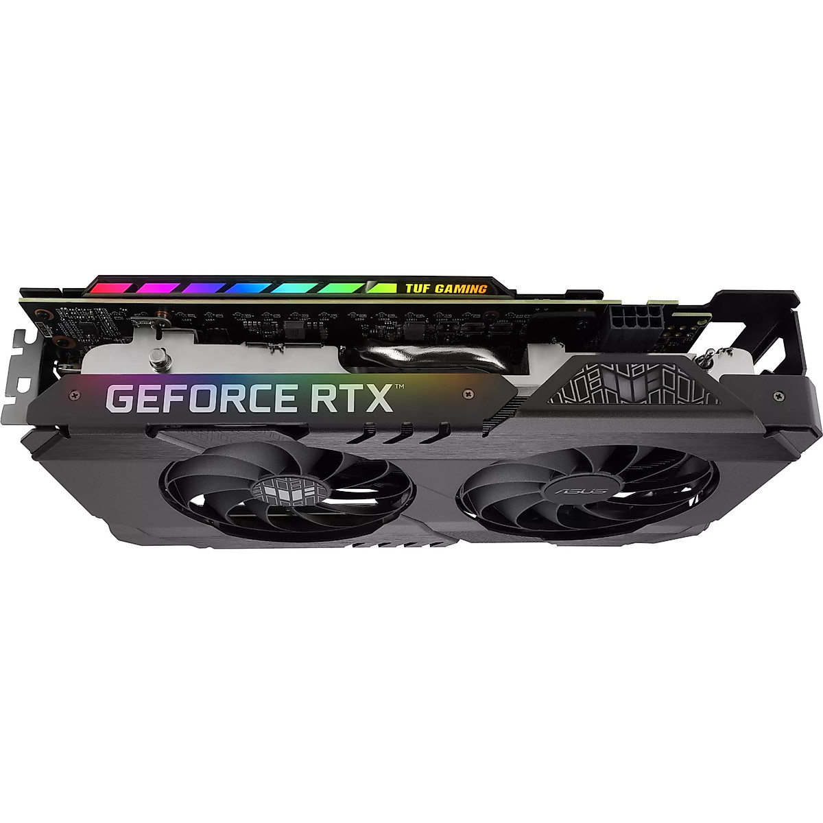 ASUS TUF Gaming GeForce RTX 3050 OC Edition Gaming Graphics Card (PCIe 4.0, 8GB GDDR6, HDMI 2.1, DisplayPort 1.4a, Dual Ball Fan Bearings, All-Aluminum Shroud, 2.8-Slot Design, GPU Tweak II)