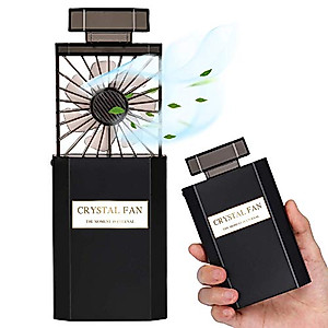 seOSTO Mini Portable Fan Rechargeable,Battery Powered Fan,Handheld Fan With 3 Speeds Electric Fan For Girls Woman Office School Working Home