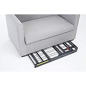 Amazon Basics Foldable Metal Platform Bed Frame with Tool Free Setup, 14 Inches High, Full, Black