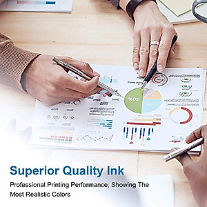 DOUBLE D 280 281 Ink Cartridges Compatible Replacement for Canon Ink 280 and 281 Cartridges PGI-280XXL CLI-281XXL for Canon PIXMA TS9120 TR7520 TR8520 TS8120 TS8220 TS8320 TS6100 (8 Pack)