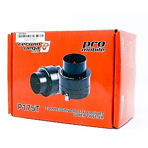 Cerwin-Vega P175T 1" 100W Max/50W RMS Titanium Component Horn Tweeter - Pair