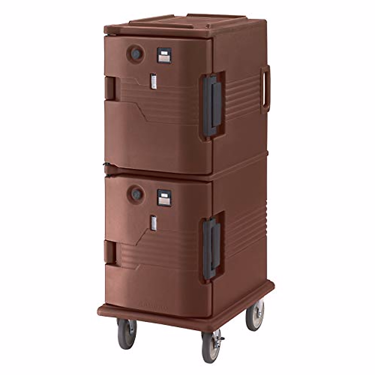Cambro UPCH800131 Ultra Camcart with Heated Doors 110V Dark Brown Case of 1