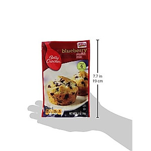 Betty Crocker Blueberry Muffin Mix, 6.5 oz (Pack of 9)