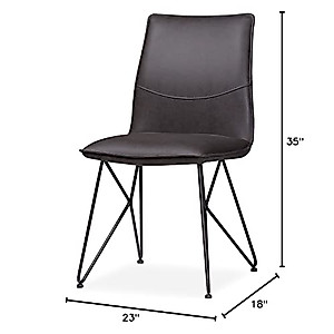 Modus Furniture Crossroads St. James Chair, Davy's Grey