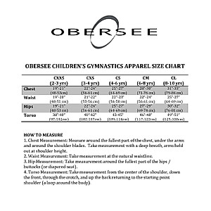 Obersee - O3GL033CL - Girl's Girls Gymnastics Leotard - Pink Zebra | Child (8-10 Years)