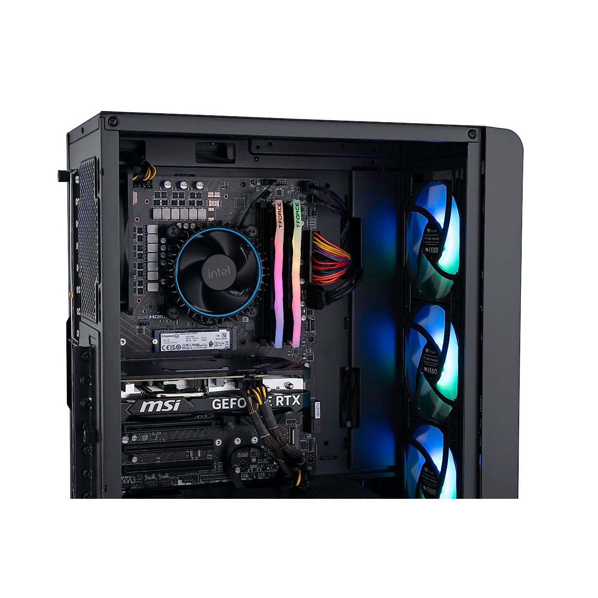 ABS Tempest Aqua High Performance Gaming PC – Windows 11 Home - Intel i9 13900KF - GeForce RTX 4090 – DLSS 3 - AI-Powered Performance - 32GB DDR5 5600MHz - 2TB M.2 NVMe SSD – TA13900KF4090