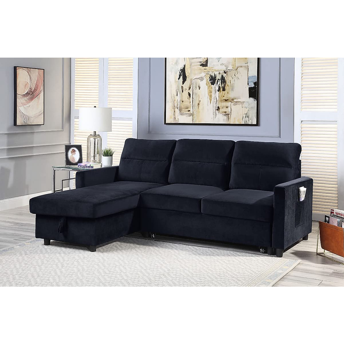 Eafurn Convertible Sectional Sofa