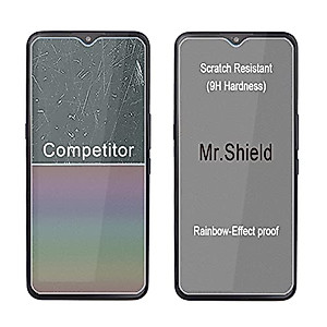 Mr.Shield [3-Pack] Designed For TCL 4X 5G / TCL 20A 5G / TCL 20 A 5G [Tempered Glass] Screen Protector [Japan Glass With 9H Hardness] with Lifetime Replacement
