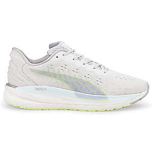 PUMA Womens Magnify Nitro Lace Up Running Sneakers Shoes - Grey - Size 9 M