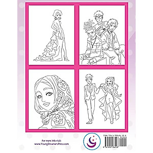 Fashion Coloring Book: For Kids Ages 6-8, 9-12 (Young Dreamers Coloring Books)