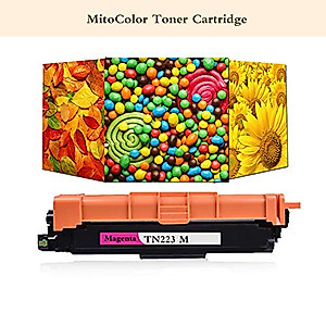GRATLOV Compatible 1-Pack TN-223M Toner Cartridge Replacement for Brother TN223 TN223M TN223 Magenta Toner Cartridge for use with MFC-l3750CDW MFC-l3710CW HL-L3290CDW Printer