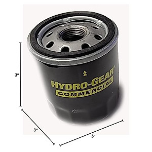 (2)-Pack of Hydro-Gear Commercial Hydraulic Filters 52114 Replaces Toro/Exmark 109-3321 Ariens 21545100 Bad Boy 063-1050-00 Ferris 5101026X1 Hustler 600976 for Hydro Transaxle