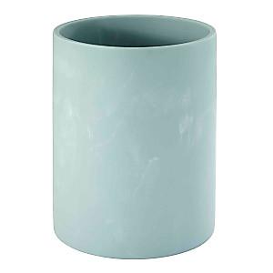 Nicole Miller - Wastebasket, Decorative Trash Can, Dorm Room Essentials (Kendall Collection, Oasis)