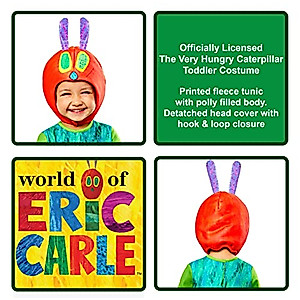 Rubie's Baby/Toddler World of Eric Carle Very Hungry Caterpillar Costume, As Shown, 2T