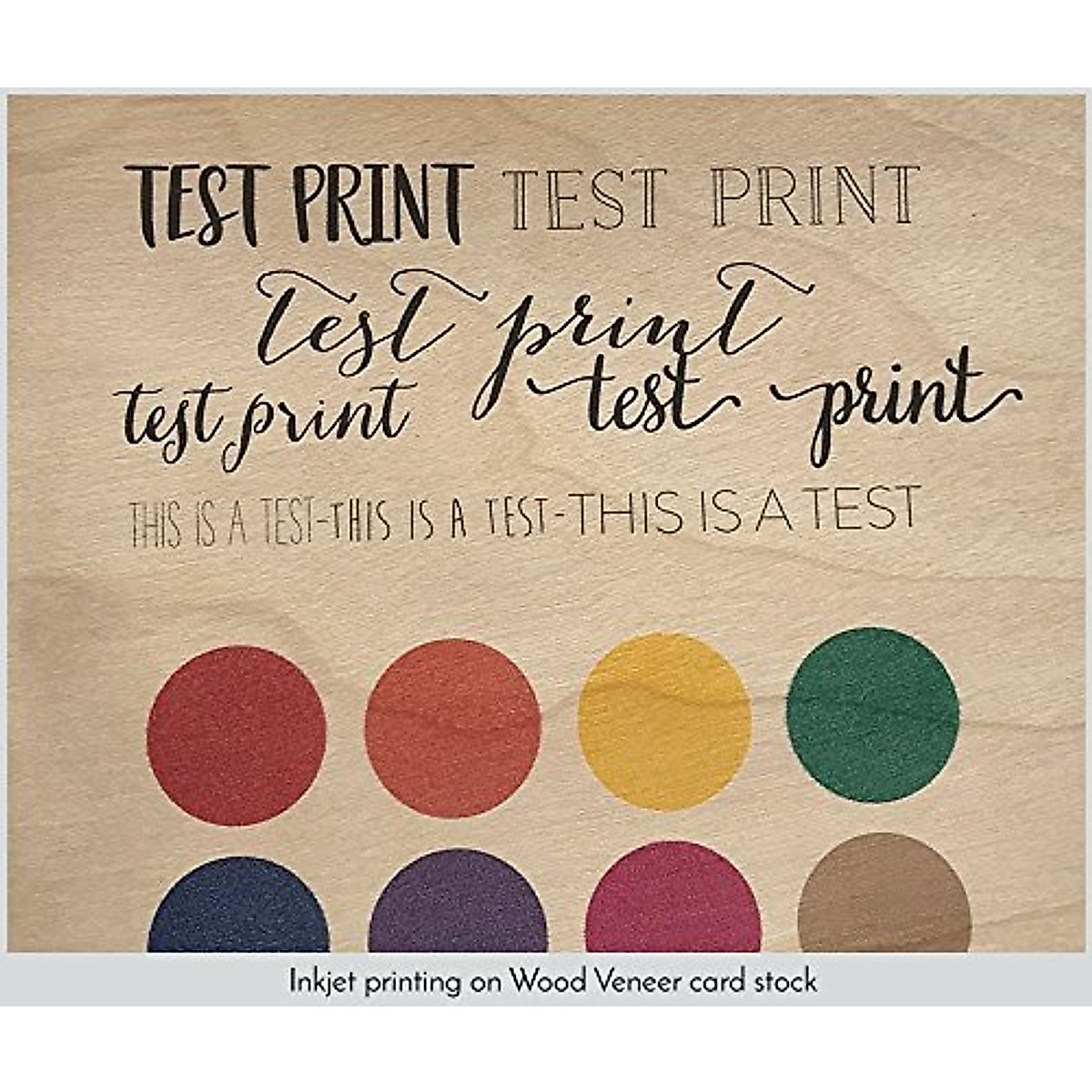 White Birch Wood Veneer Paper from Cardstock Warehouse 8.5 x 11 inch - 12Pt Text - 10 Sheets