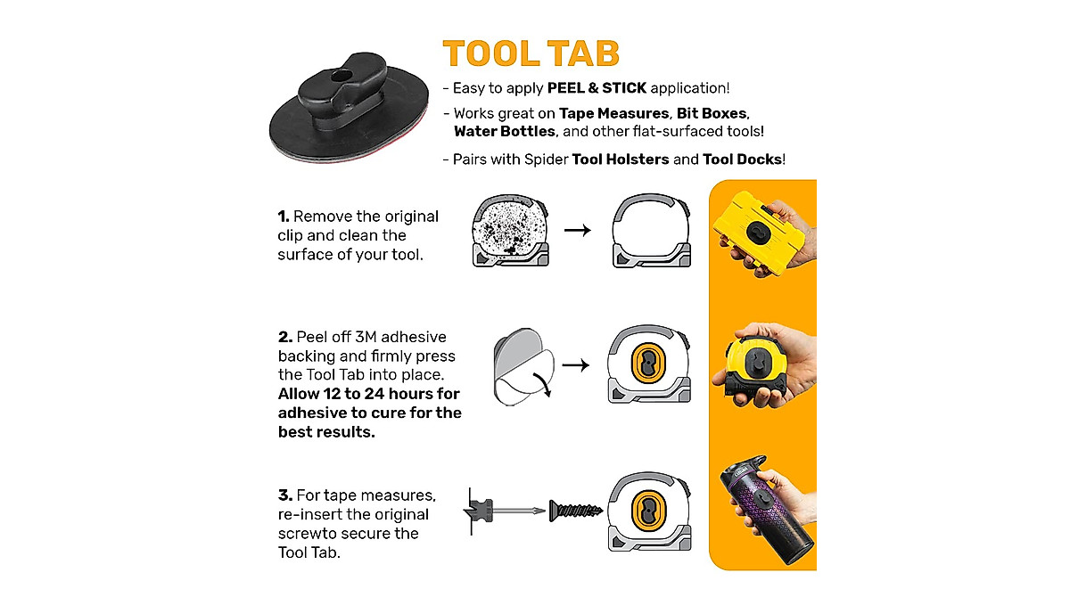 Spider Tool Holster Expansion Set — Secure Your Tools Efficiently