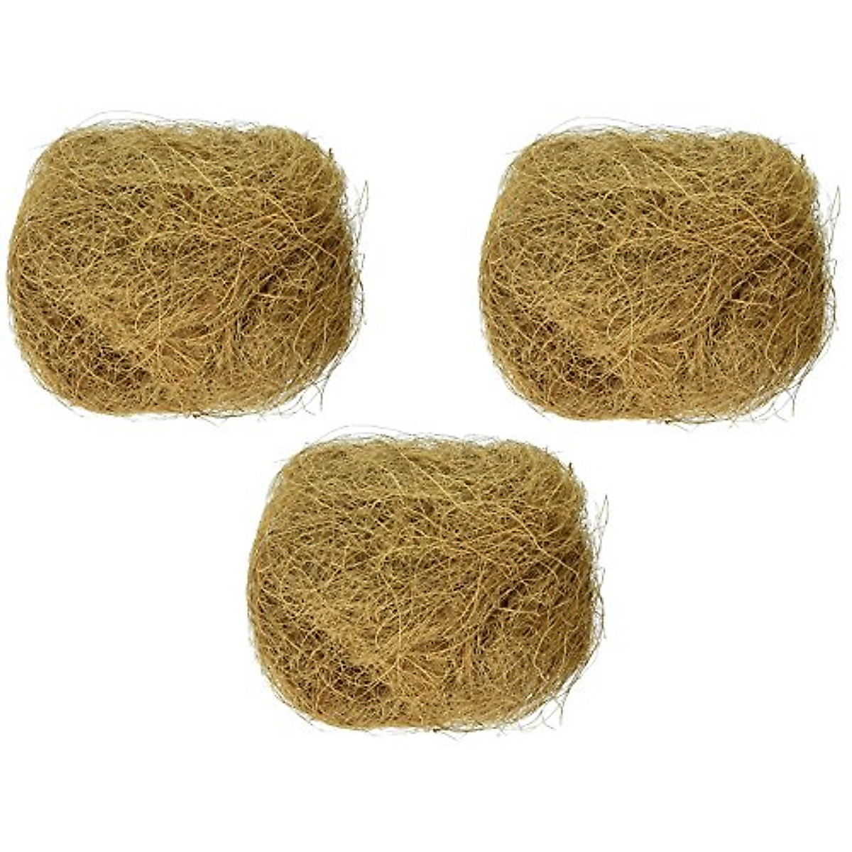Prevue Pet Products (3 Pack) Sterilized Natural Coconut Fiber for Bird Nest