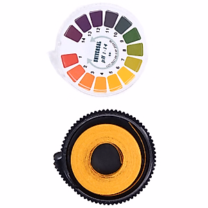 GLOGLOW Test Paper Urine Food 014 Saliva with Cosmetics Water Quality for Measure Tape Meters