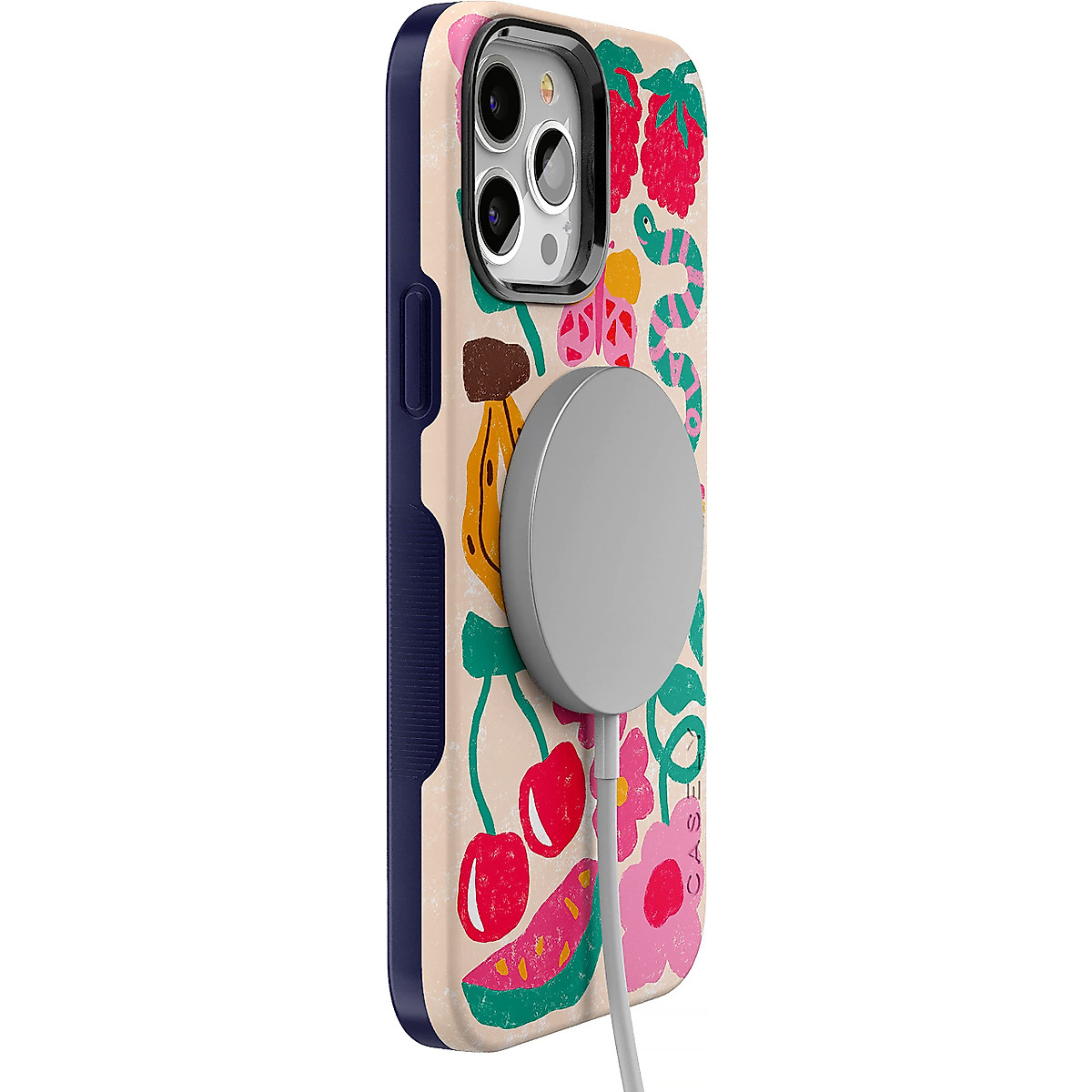 Casely iPhone 13 Pro Max Case | Compatible with MagSafe | Doodle Bug | Crayola Crayon Case