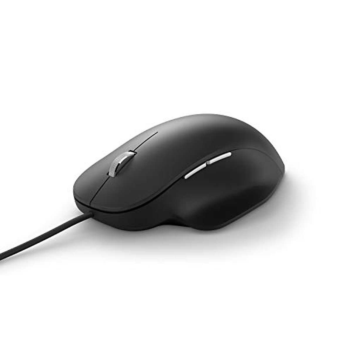 Microsoft Ergonomic Desktop - Black - Wired, Comfortable, Ergonomic Keyboard and Mouse Combo, with Cushioned Wrist and Palm Support. Split Keyboard. Dedicated Office Key.