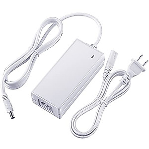 Power Adapter Compatible with Cricut Maker and Cricut Explore Air 2 Cutting Machine, 18V 3A AC Power Replacement Cord Compatible with Cricut, Charger Power Supply Wall Plug Cord Replacement (White)