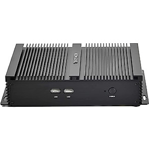 KINGDEL Fanless Mini PC, i3 4005U Dual Core CPU, Barebone, 2560x1600@60Hz, 2xCOM RS232, 4xUSB 3.0, HD, VGA,Mini Industrial Computer