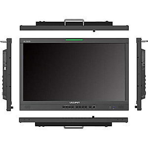 LILLIPUT Q23-ABBP 10bit 23.8 inch 12G-SDI Professional Broadcast Production Studio Monitor 12G SDI and 12G-SFP Fiber Optic Input with Gold Mount