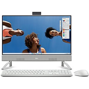 Dell Inspiron i5420 23.8" FHD (1920x1080) IPS Touchscreen All-in-One Desktop | Intel i7-1355U 10-Core | Iris Xe Graphics | Wi-Fi 6 | RJ-45 | USB-C | 64GB DDR4 2TB M.2 SSD + 1TB HDD | Win11 Pro