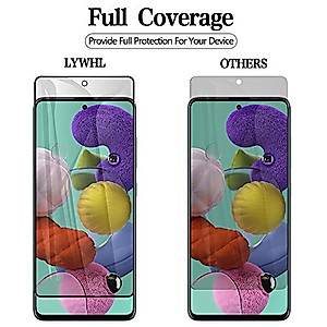 [2-Pack] for Samsung Galaxy S20 FE / A53 / A52 / A51 Privacy Screen Protector, Anti-Spy Tempered Glass Protector Film [Don’t Support Fingerprint Unlock], Case Friendly Easy Install Bubble Free Black