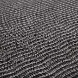 Reebok Yoga Mat - Lightweight, Compact, Rollable, and Cushioned Supportive Workout Mat for Yoga, Pilates, and General Exercise - Non Slip TPE Yoga Mat with Non Slip Texture - 5mm, Black