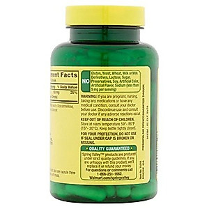 Spring Valley - Magnesium Citrate 100 mg, Rapid-Release, 100 Capsules