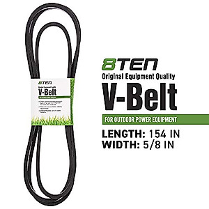 8TEN Deck Belt for Husqvarna 54 inch Deck RZ 54 4219 4619 5424 Z 254 254i LSZ 4622 5422 Zero Turn Mower 539114557