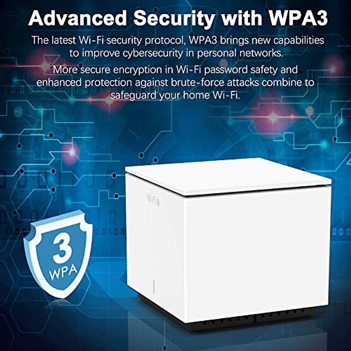 WiFi 6 Router AX1800 Wi-Fi Router -802.11ax Router, Dual Band Gigabit Router, High-Speed Router for Streaming,Up to 1200 Square Feet Coverage 4 Rooms & 64 Devices