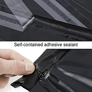 Hipruict Sanitary Napkin Disposal Bags, 100 Pcs Feminine Hygiene Disposal Bags, Self-Sealing Seals, Women Sanitary Disposal Bags, Privacy Protection, Disposal Sanitary Napkins, Tampons-Black