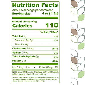 Just Bare® Natural Fresh Chicken Breast Fillets | No Antibiotics Ever | Boneless | Skinless | 1.125 LB