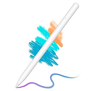 Stylus Pen for iPad 2018-2022 with a extra Nib, LasAnclas Digital Pencil with Palm Rejection& Magnetic Adsorption& Tilting Detection for smooth Drawing& Writing, for Apple iPad tablet (Pro, Air, Mini)