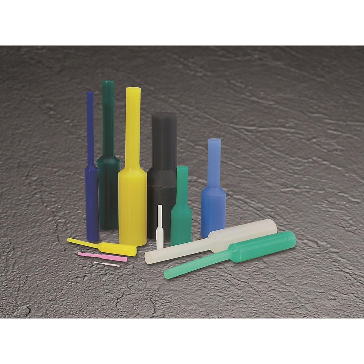 Caplugs SPP-SH Series SPP66 - Ultrabake Silicone Pull Plugs - Powder Coating, Plating, Anodizing, High Temp, Yellow Silicone, 0.440" x 1.000", 7/16" (Bag of 250)