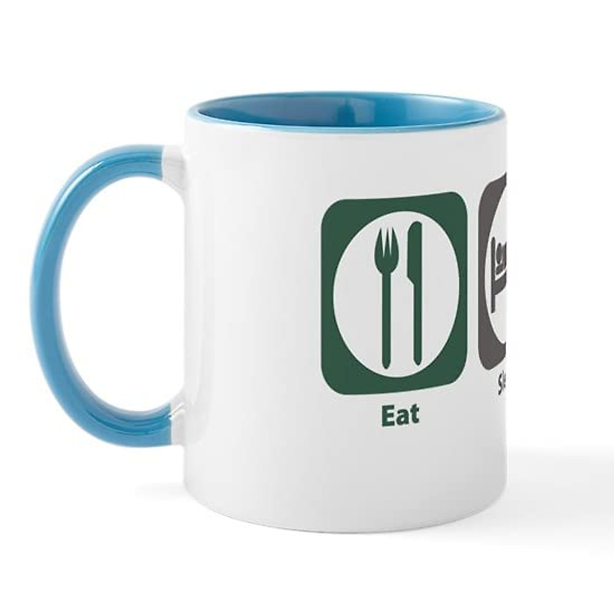 CafePress Eat Sleep Quality Assurance Mug Ceramic Coffee Mug, Tea Cup 11 oz